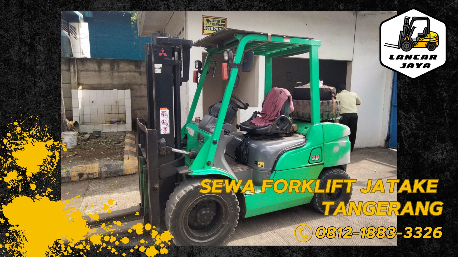 Sewa Forklift Jatake Tangerang 24 Jam - Lancar Jaya Forklift